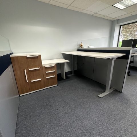 Haworth Compose Height Adjustable Workstation - Excel Office Interiors