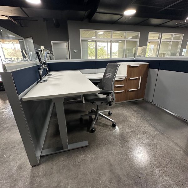 12' x 16' Haworth Compose Height Adjustable PANEL SYSTEM - Excel Office ...