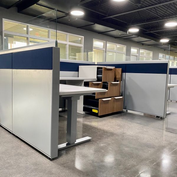 12' x 16' Haworth Compose Height Adjustable PANEL SYSTEM - Excel Office ...