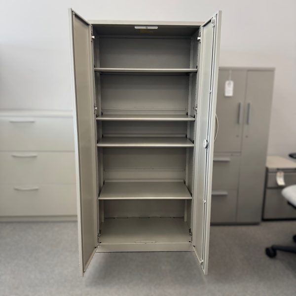 Used Steelcase Storage Cabinet, 65" Tall - Excel Office Interiors