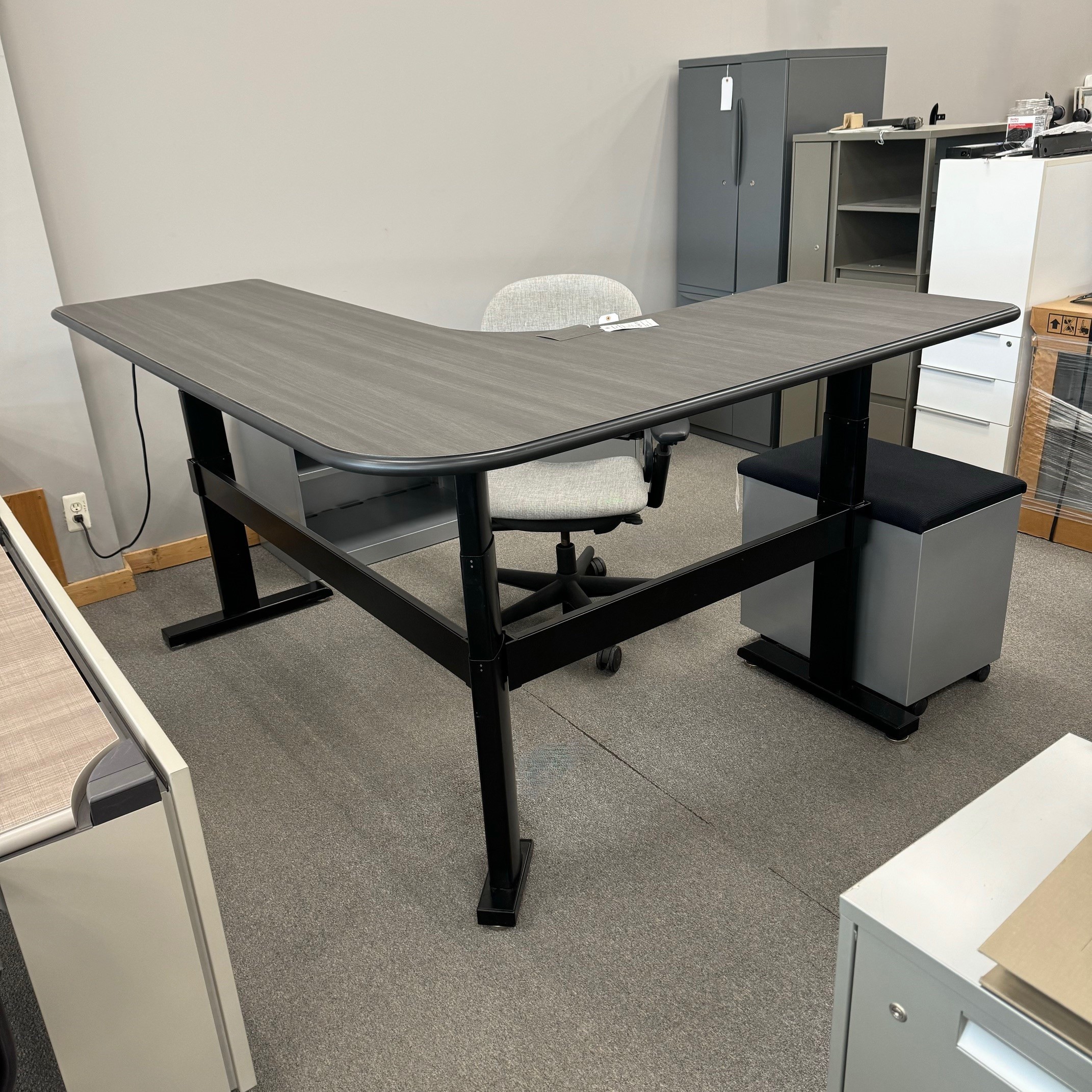 Steelcase, Series 7 L-Shape Electric, Height Adjustable Table, New ...