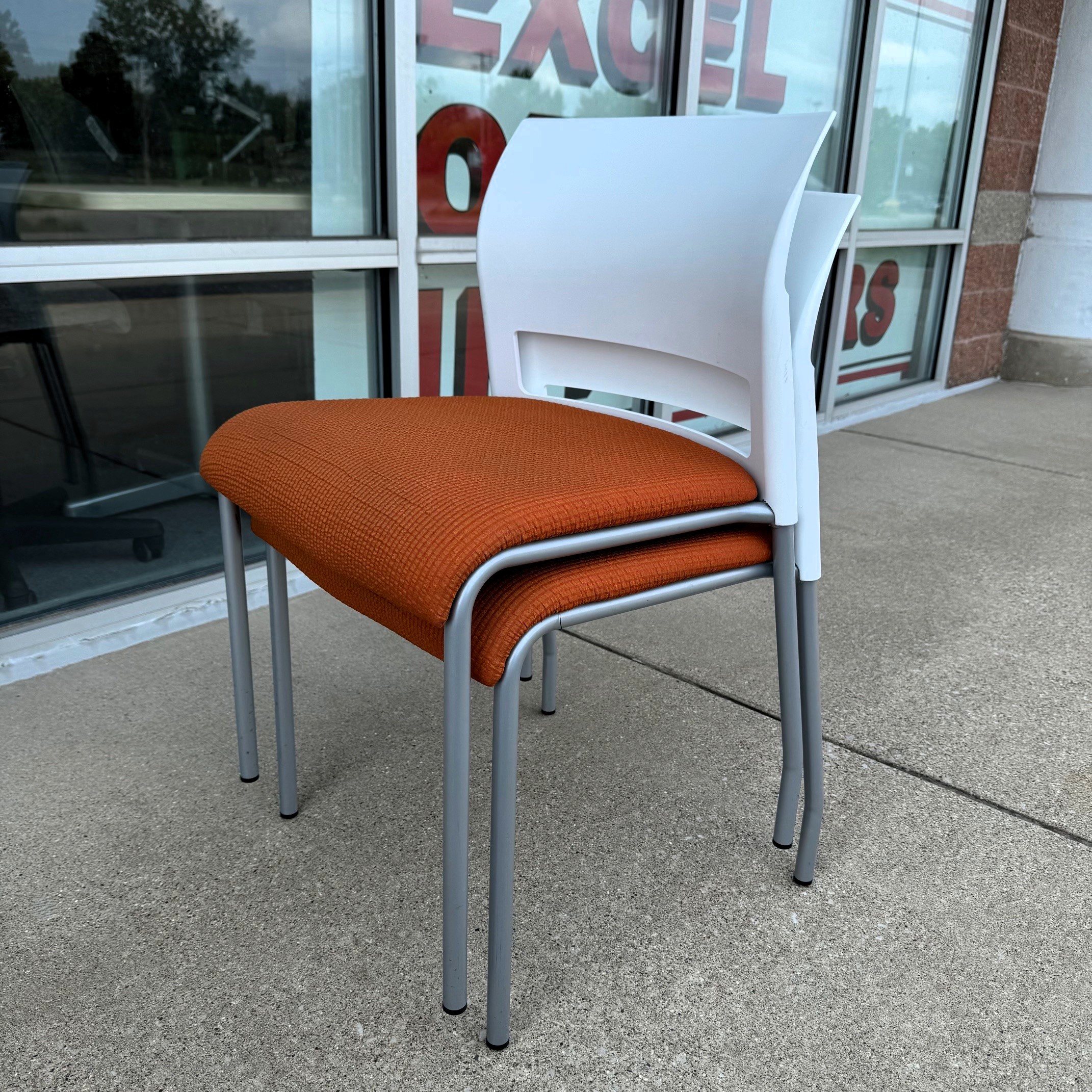 Used Fixed Steelcase Move Series Guest Chair - Excel Office Interiors